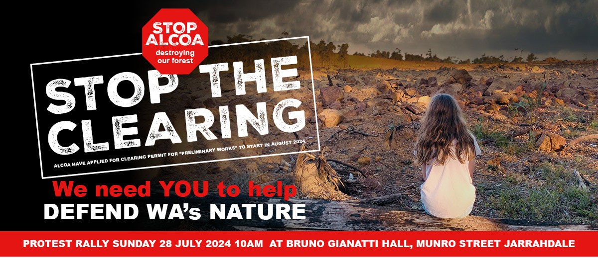 🛑 Stop Alcoa Protest 🛑 - The Wilderness Society