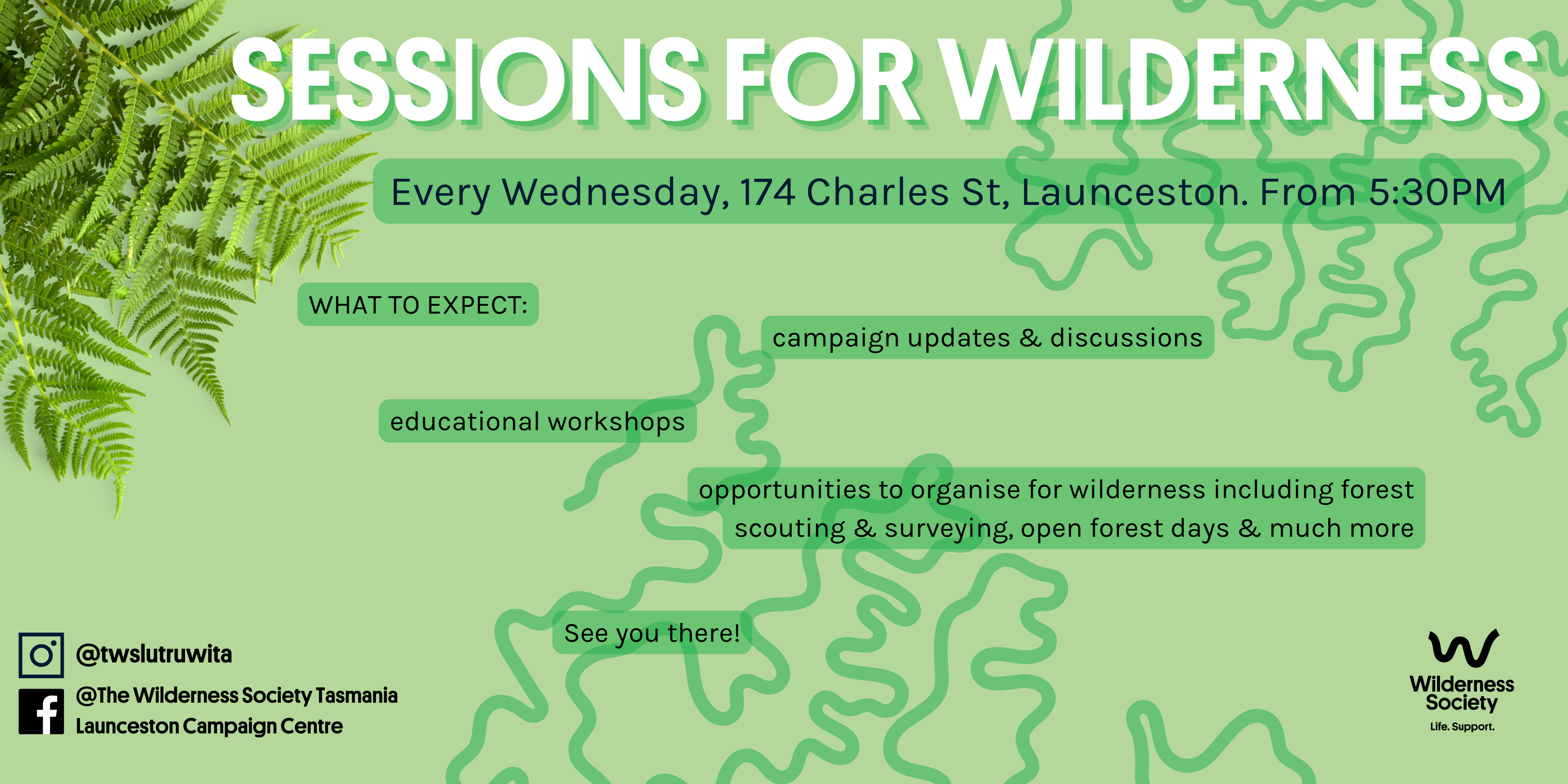 Launceston Sessions for Wilderness - The Wilderness Society