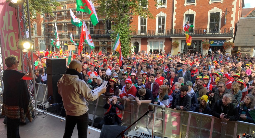 Cardiff March for Independence - Thank You - YesCymru EN