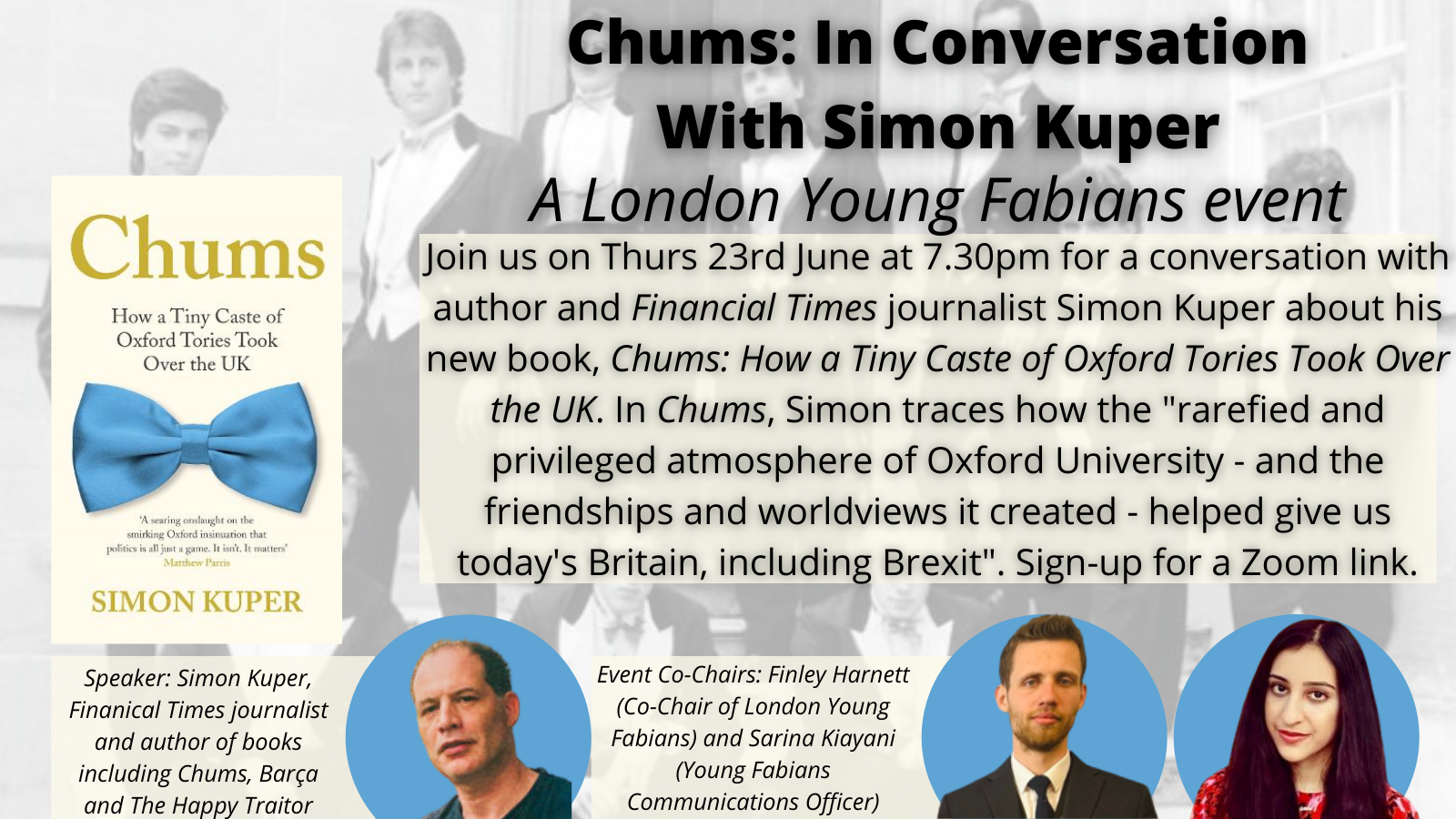 Chums: In Conversation With Simon Kuper - Young Fabians